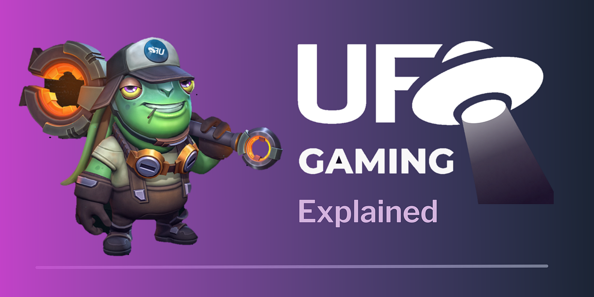 UFO Gaming Explained. The blockchain gaming sector has been… | by ...