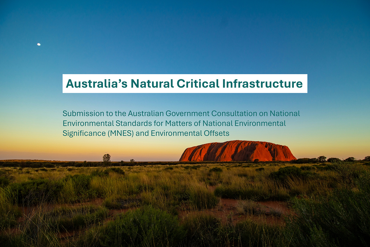 Australia’s Natural Critical Infrastructure | by mitchell noga | Jan ...