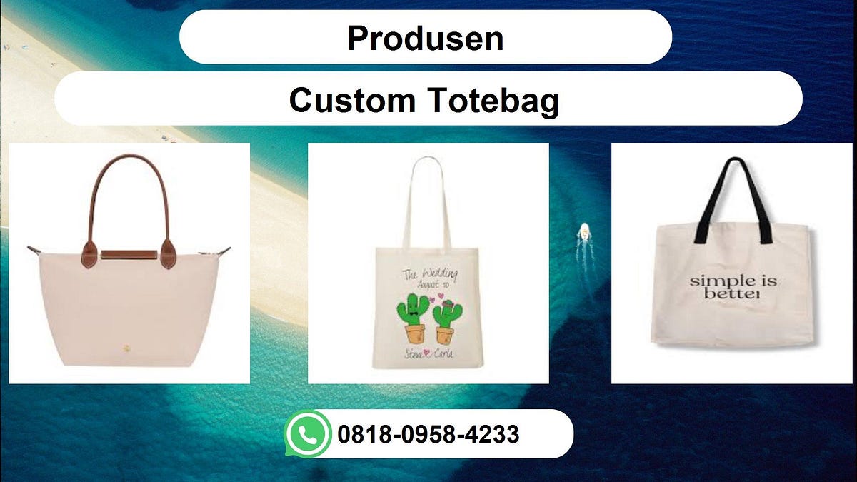 Produsen, 0818–0958–4233 Custom Totebag Logo - Aditazabadin - Medium