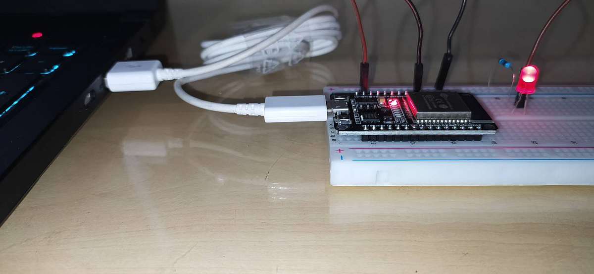 Simple ESP-32 Project: LED Blink. ESP-32 merupakan sebuah microcontroller… | by Brandon Jonathan ...