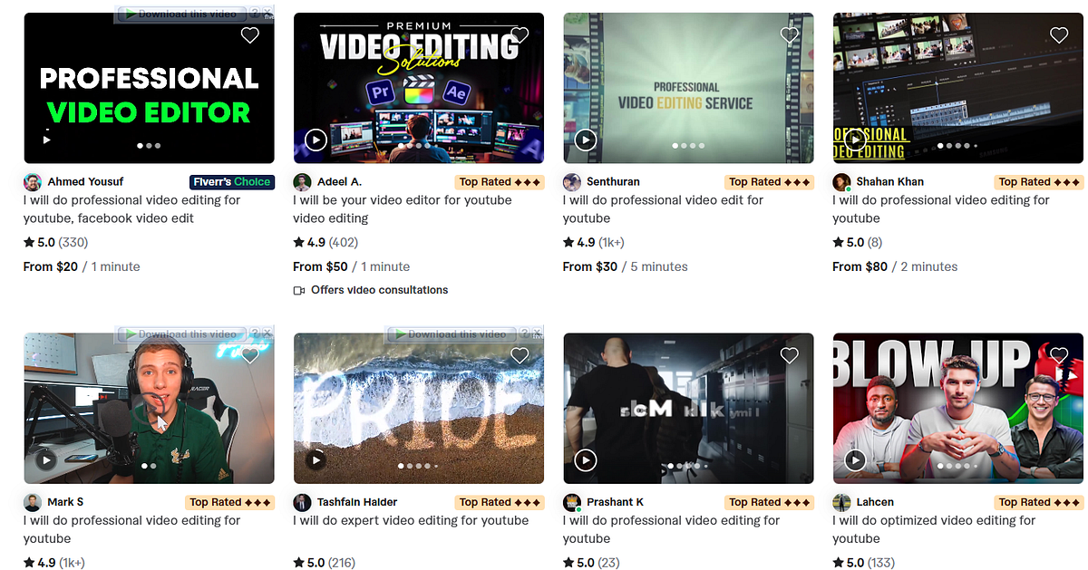 Hire a freelance video editor for YouTube | by Mushtaq Ahmed | Oct ...