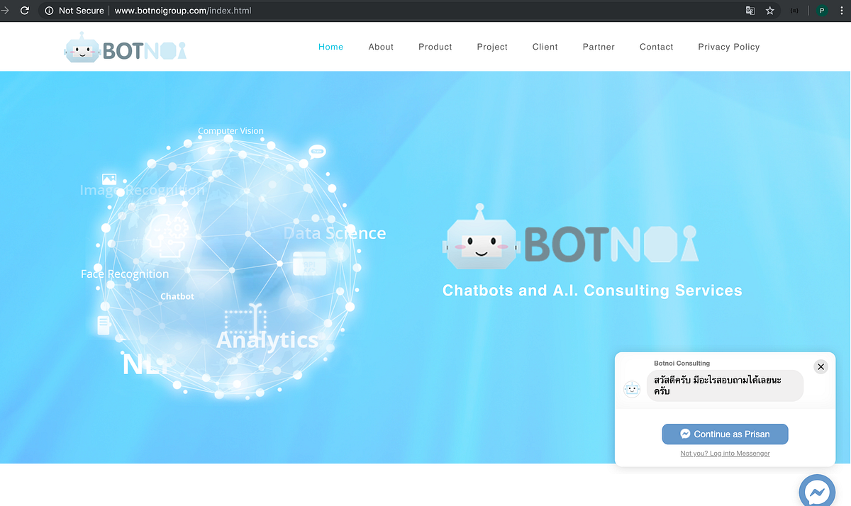 ตัวอย่าง Chatbbot ที่สร้างโดย Botnoi EP.1 | by Prisan Pimprasan | Medium
