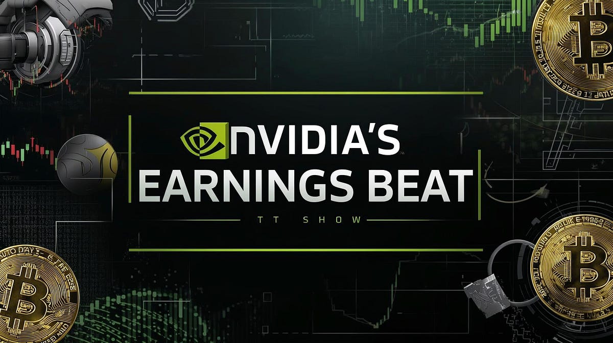 Nvidia’s Earnings Beat: Did It Really Save Bitcoin? | by Blend Visions ...