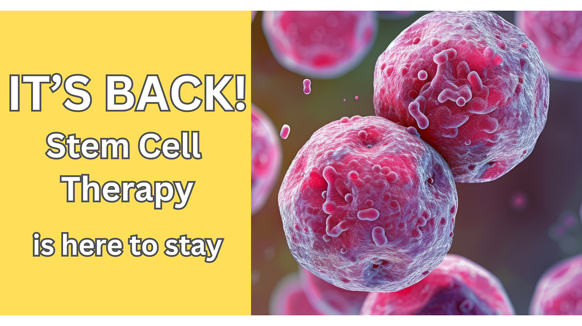 Stem Cells as Spare Parts. A futuristic cinematic image: an… | by ...