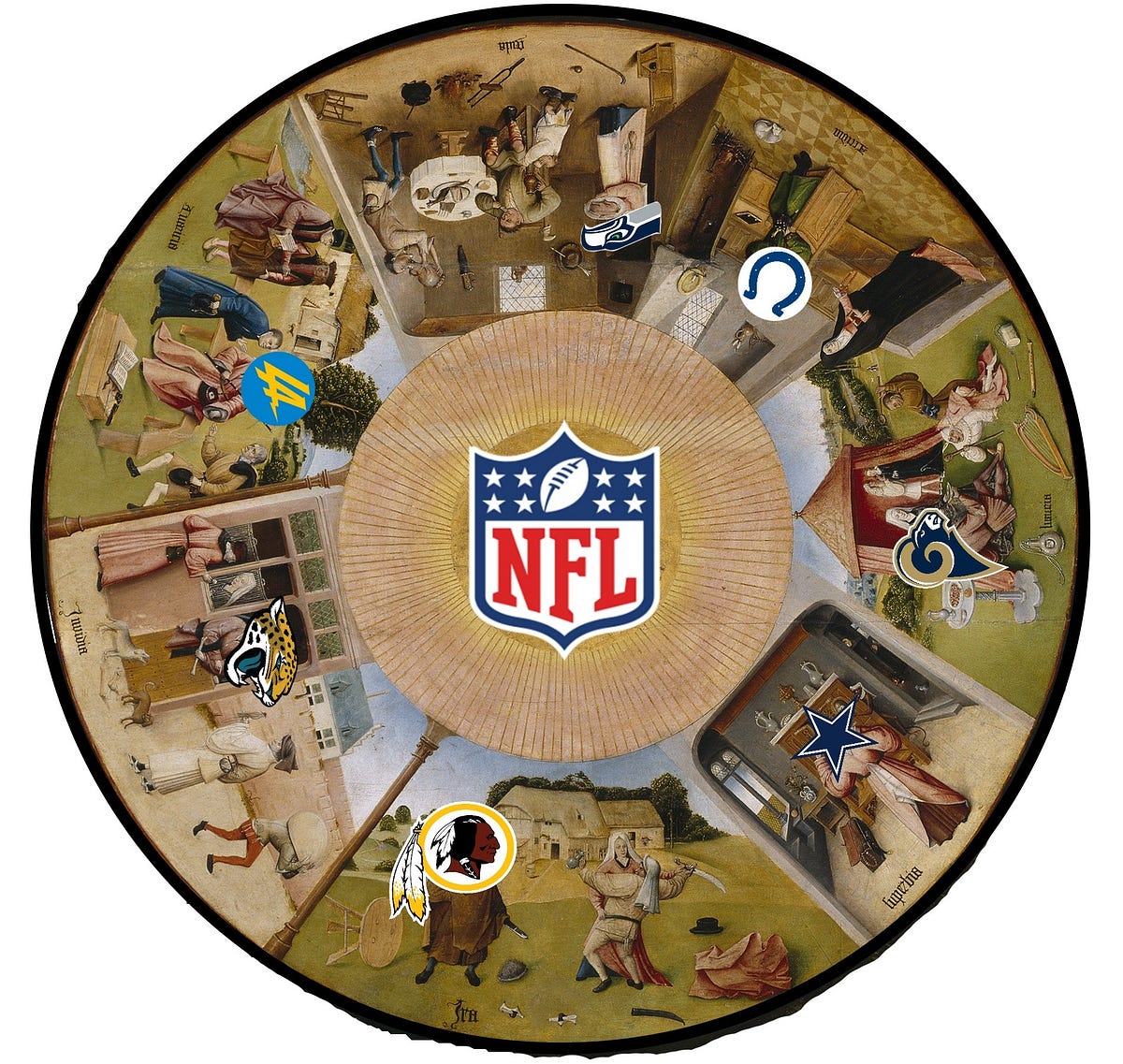 The Seven Deadly Sins of the NFL. The road to football Hell is paved ...