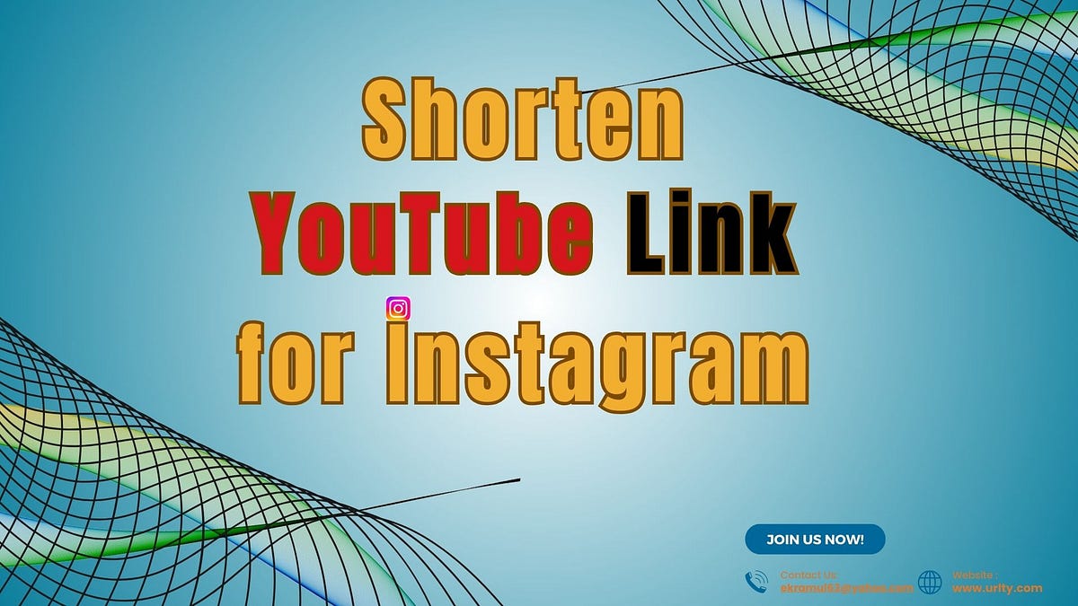 How to Shorten YouTube Links for Instagram | by Tristian Cooper | Jul ...