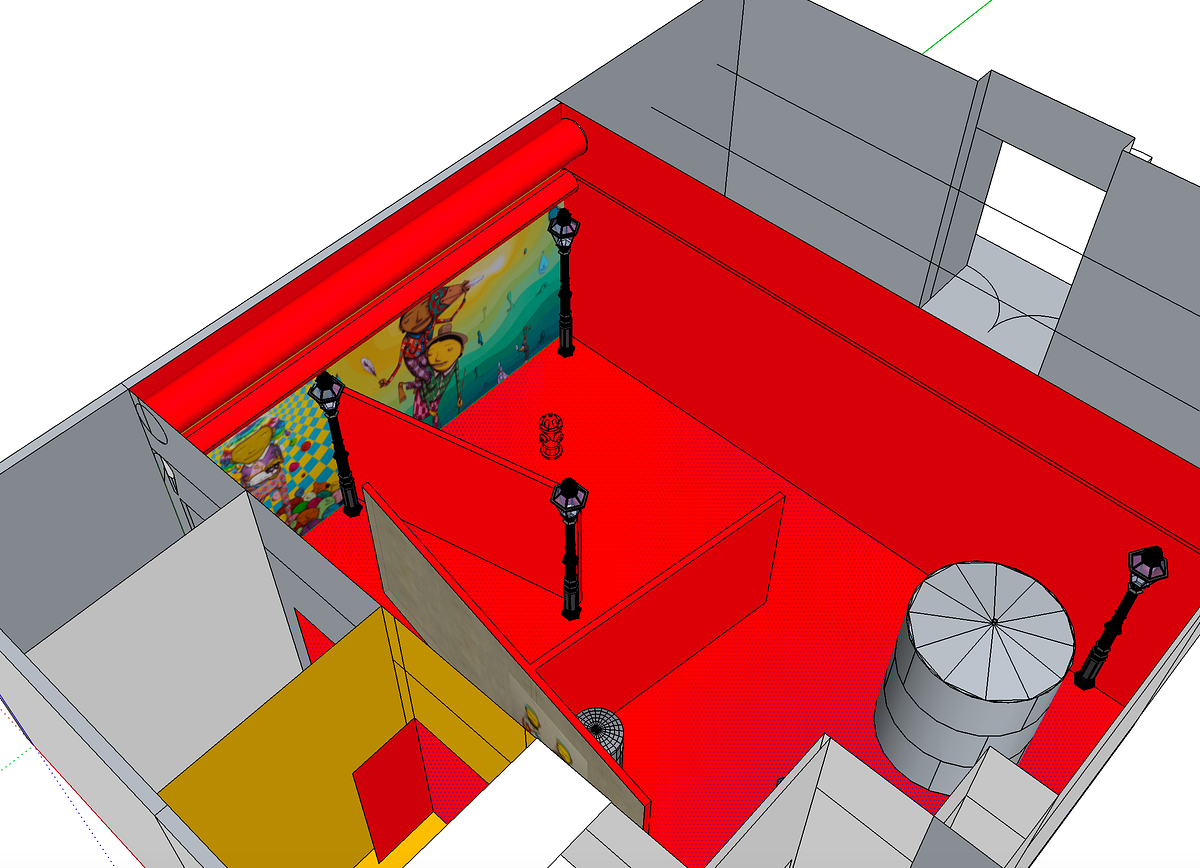 E Studio Project 2: Sketchup Initial Iterations | by Mimi Jiao | Medium