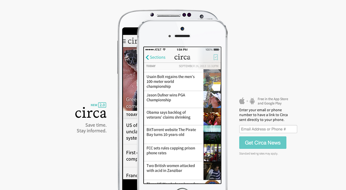 circa. Save time. Stay informed. | by kcip | Medium