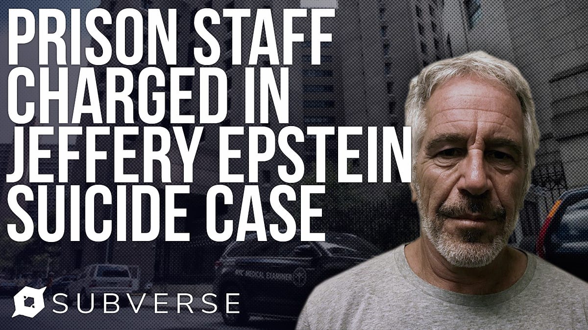 Epstein Prison Guards Indicted for Falsifying Records | by Subverse ...