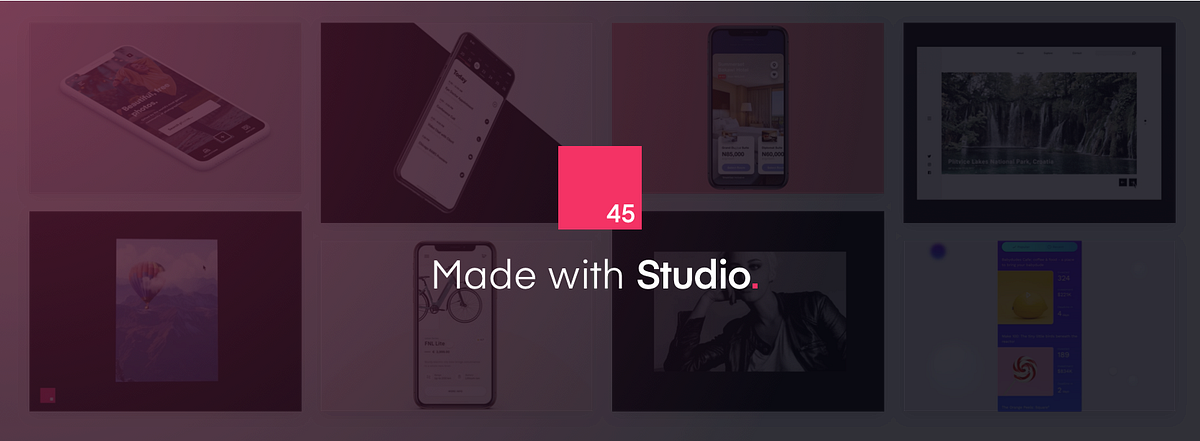 Made with Studio #45. An inspiration gallery from the… | by Muzli ...