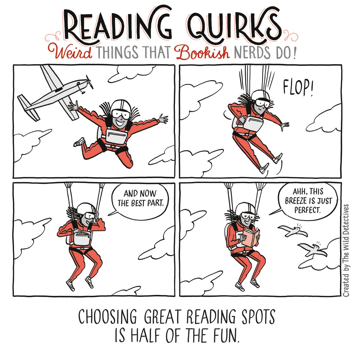 Reading Quirks #63. X-Treme Reading | by The Wild Detectives | Medium