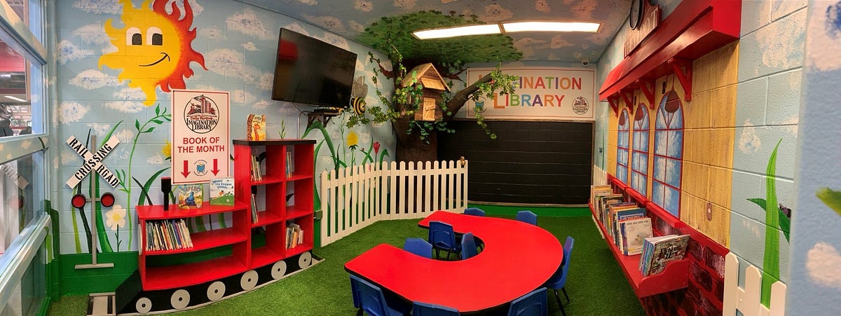 CRC visiting room and imagination library | by Ohio DRC | Medium