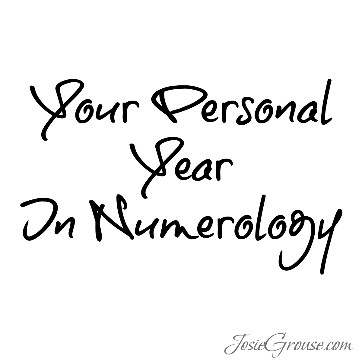 What Your Personal Year Tells About You | by Josie Grouse | Medium