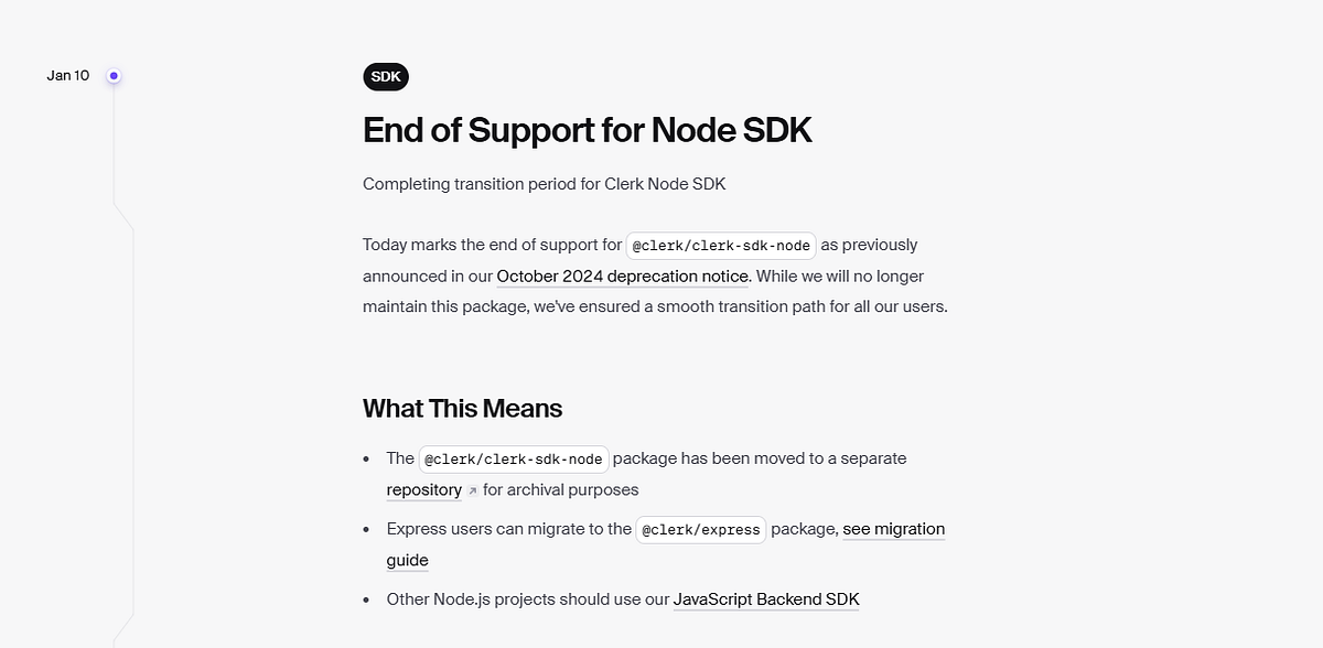 🚀 Clerk Migration Guide: Moving from clerk-sdk-node to @clerk/backend & @clerk/express | by ...