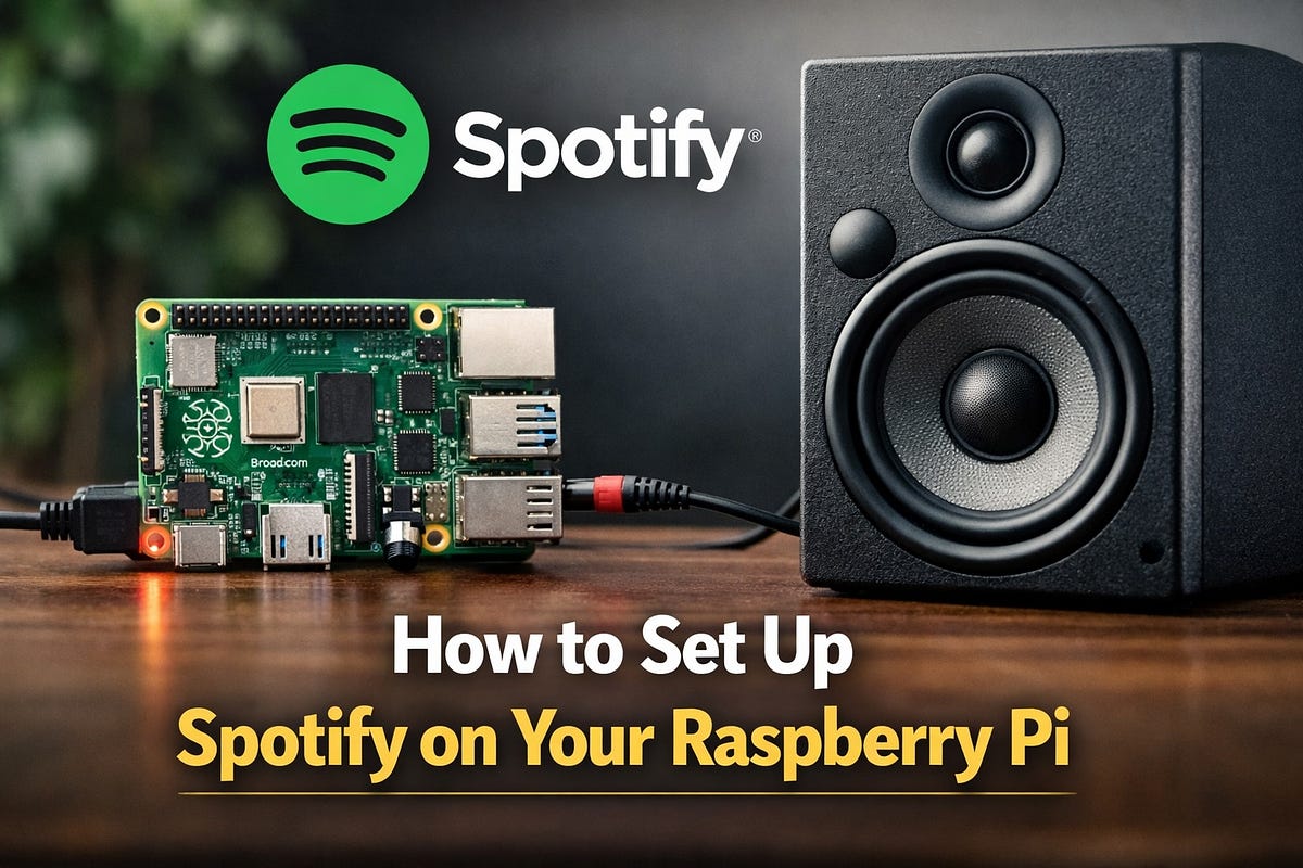 Turn Your Raspberry Pi into a Spotify Speaker | by Kumar Shishir | Medium