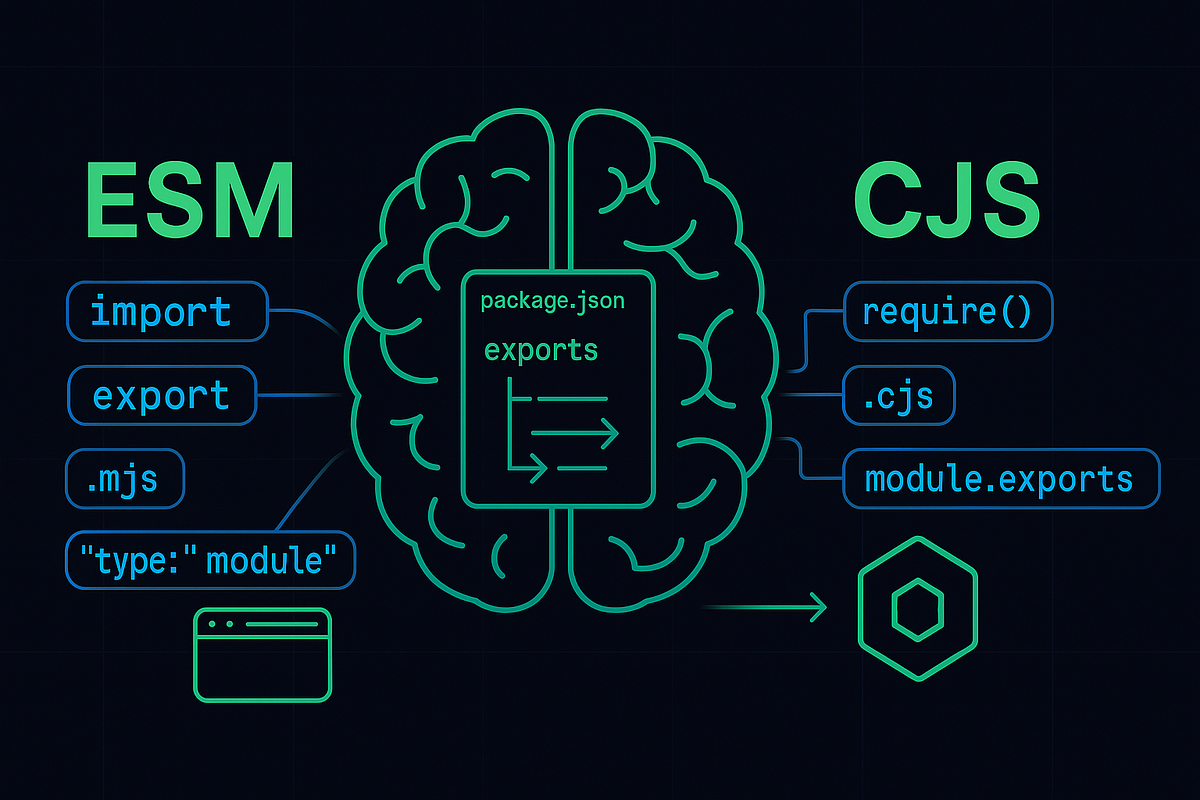 Node ESM vs CJS: Surviving the Dual-Module Era | by Codastra | Nov ...