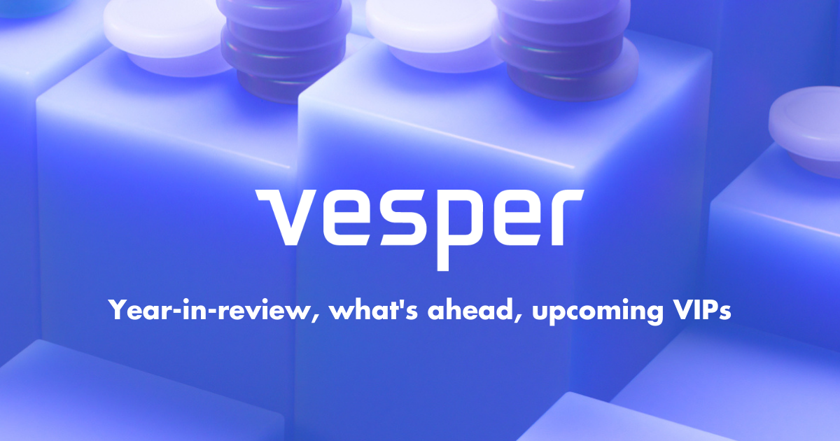 Empowering the Future. A review of our first year, an… | by Vesper ...