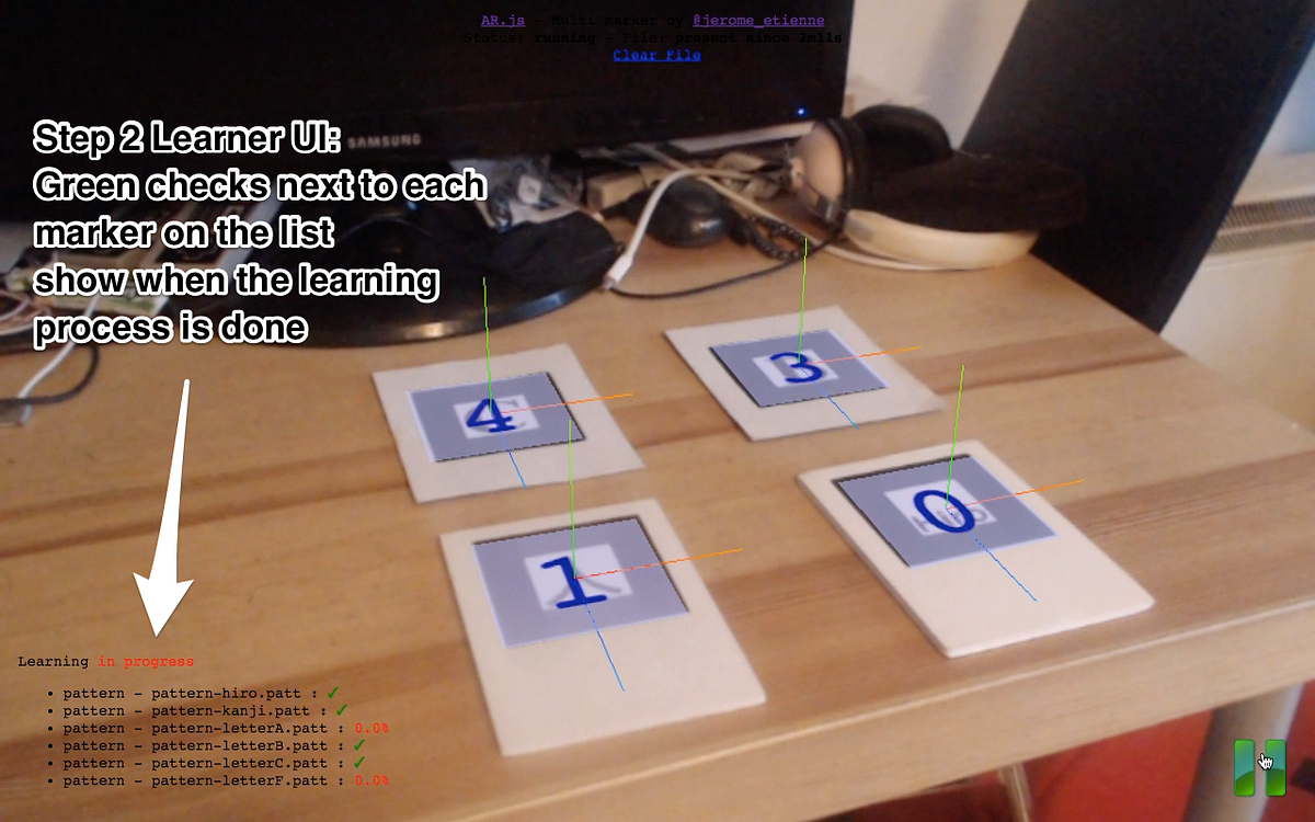 Area Learning with Multi-Markers in AR.js | by Alexandra Etienne | ARjs | Medium