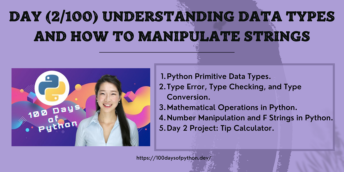 Day (2/100) Days of Code — The Complete Python Pro Bootcamp by Dr. Angela Yu | by Hifsa Saleem ...