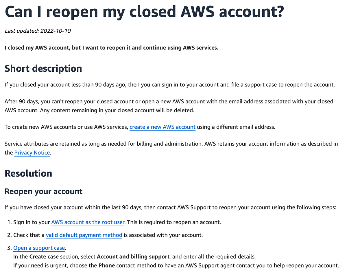 Close an AWS Account in an Organization | by Teri Radichel | Cloud ...