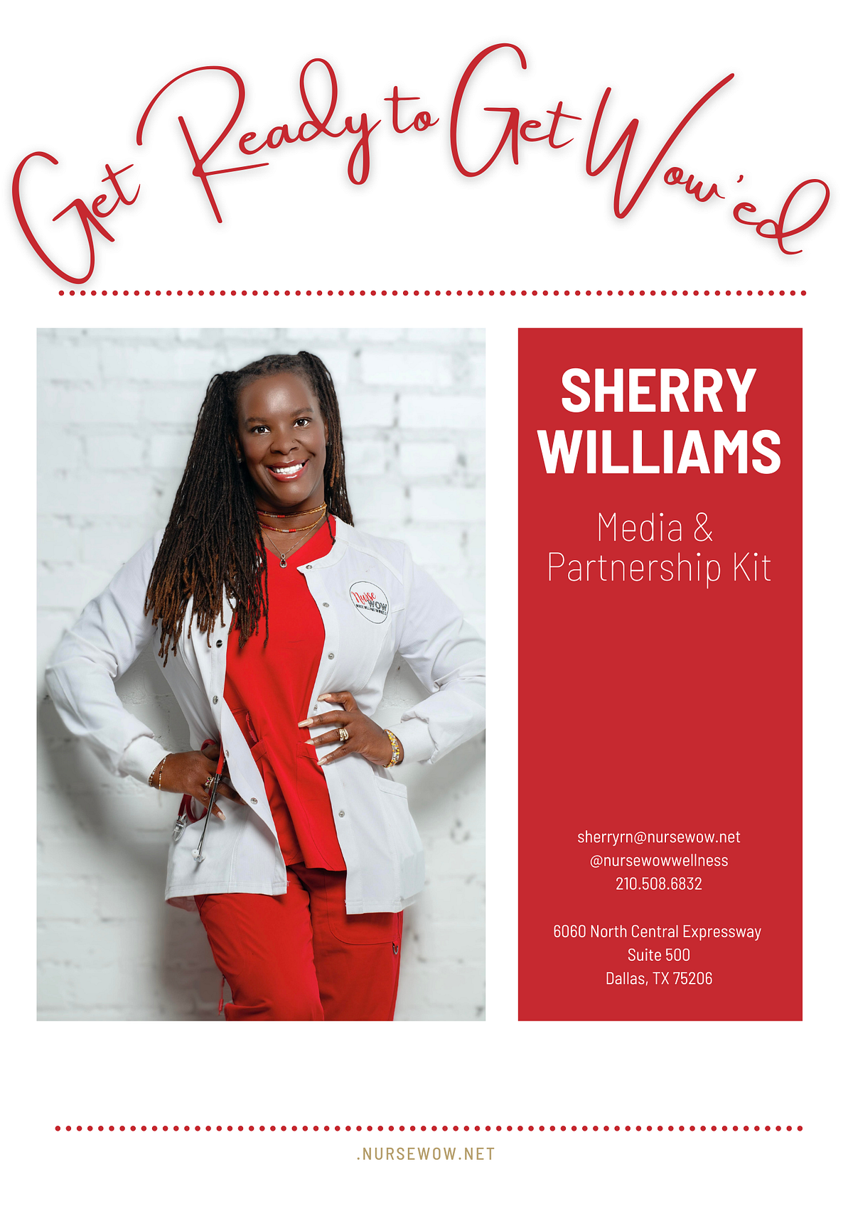 Sherry Williams, RN, aka Nurse Wow (media kit) - Arden , Definita ...