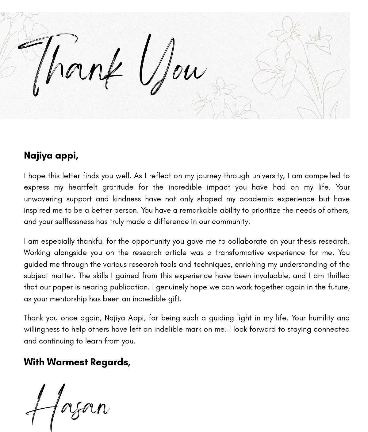 Reflections on Gratitude: The Power of Thankful Letters | by ...