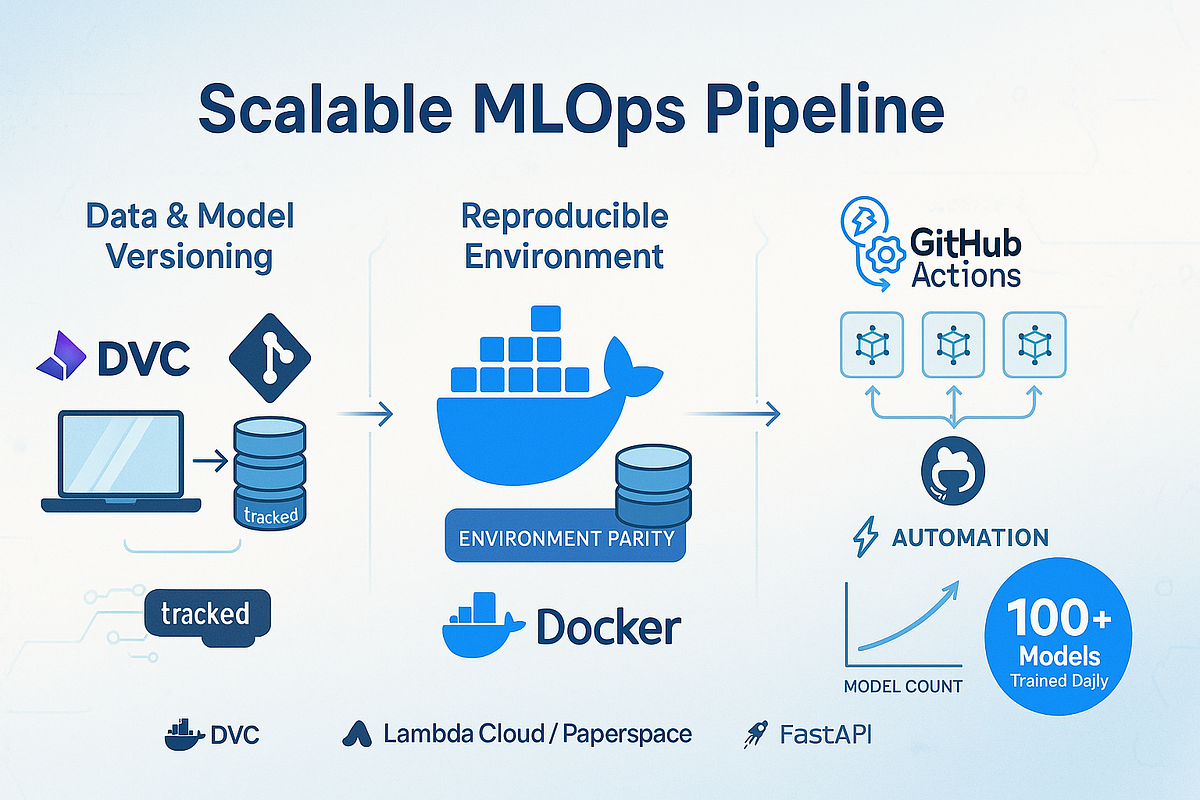 Training 100 Models per Day: My Scalable MLOps Pipeline with DVC, Docker, and GitHub Actions ...