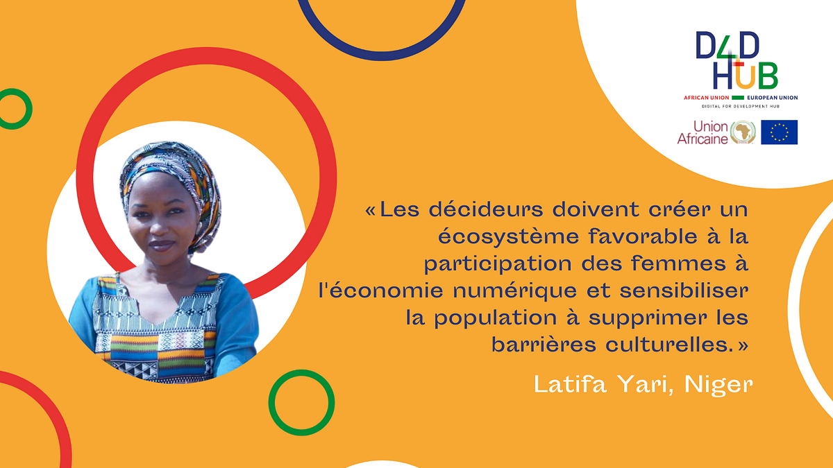 Latifa Yari, modèle et championne des femmes dans les TIC | by AU-EU D4D Hub | d4dhub_aueu | Medium