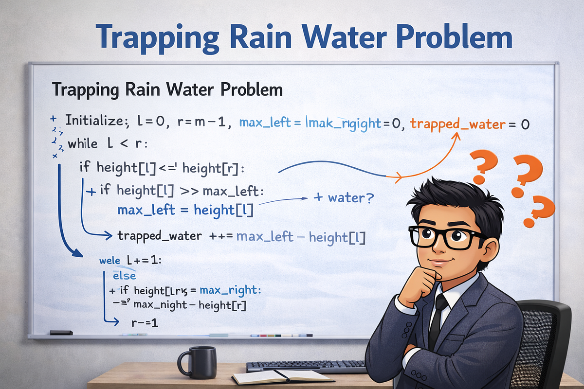 The Anatomy of the Trapping Rain Water Problem (LeetCode H̶a̶r̶d̶ Easy ...