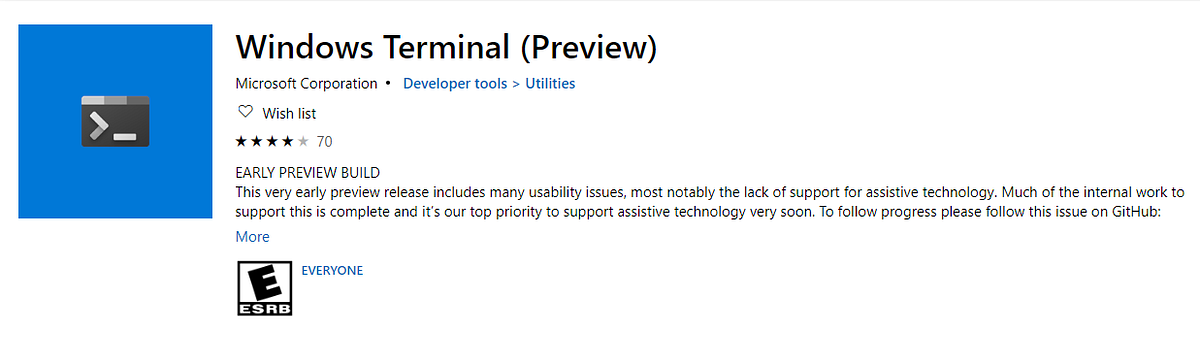 Windows Terminal Preview 0.2.1715.0 | by Coffman | Medium