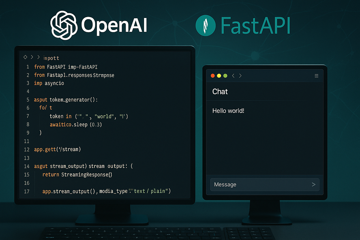 How I Serve AI Model Predictions via FastAPI with Streaming Output | by Bhagya Rana | Jul, 2025 ...