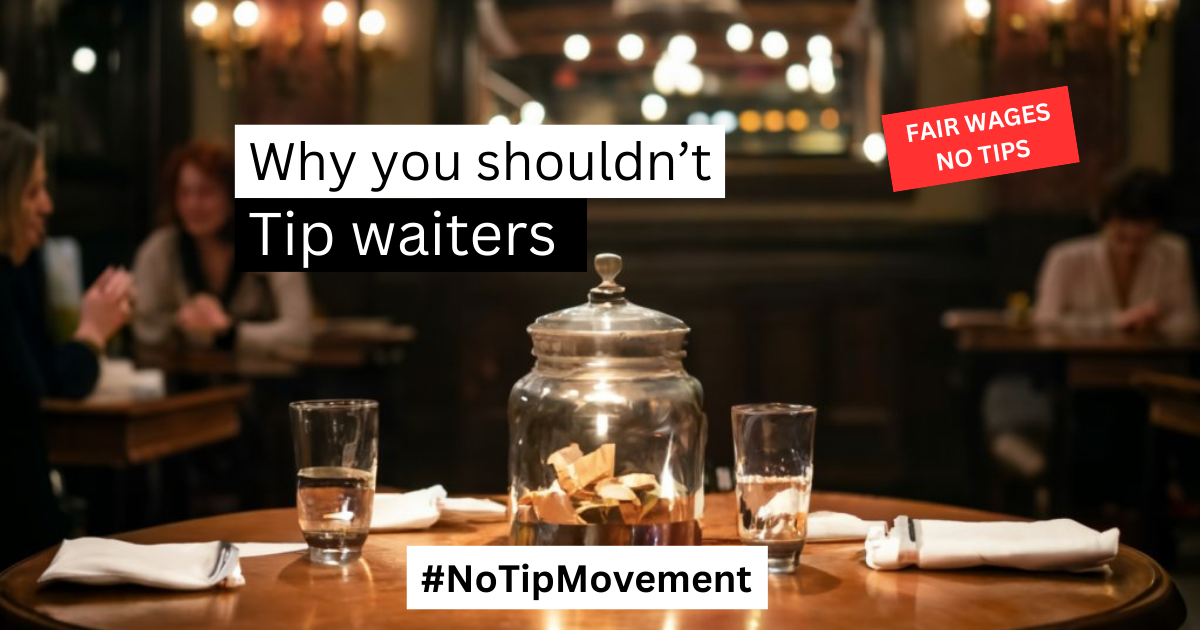 I don’t tip waiters ; and you shouldn’t too ! | by Deb Axom | Medium