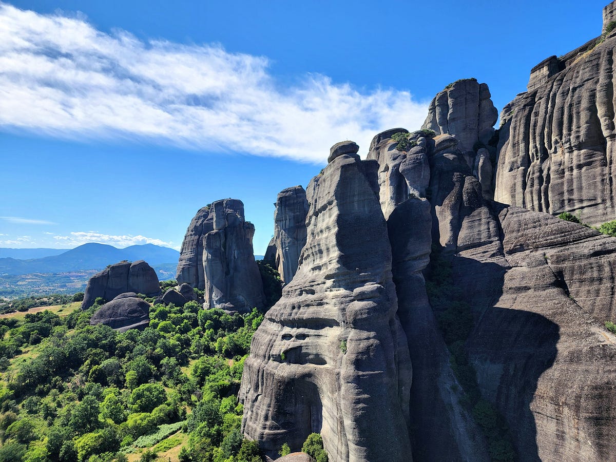 The mystical stone giants of Meteora | by Alejandro Cuba Ruiz ...