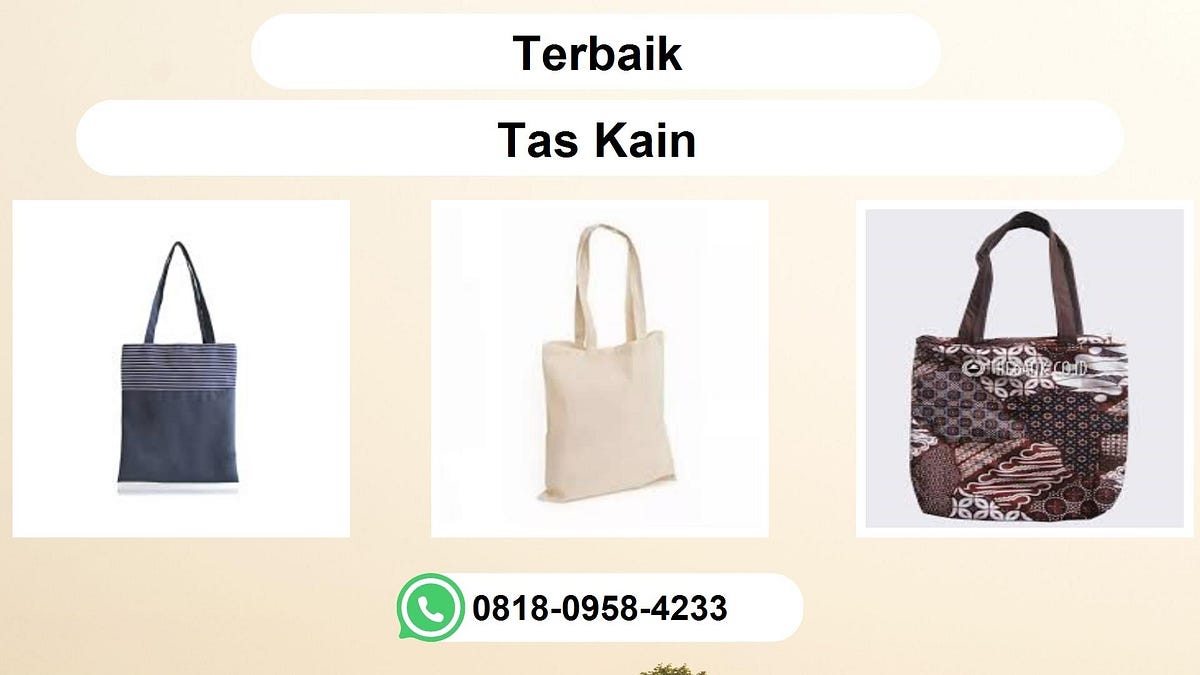 Terbaik, 0818–0958–4233 Tas Kain 20 inch - Minuwanoyul - Medium