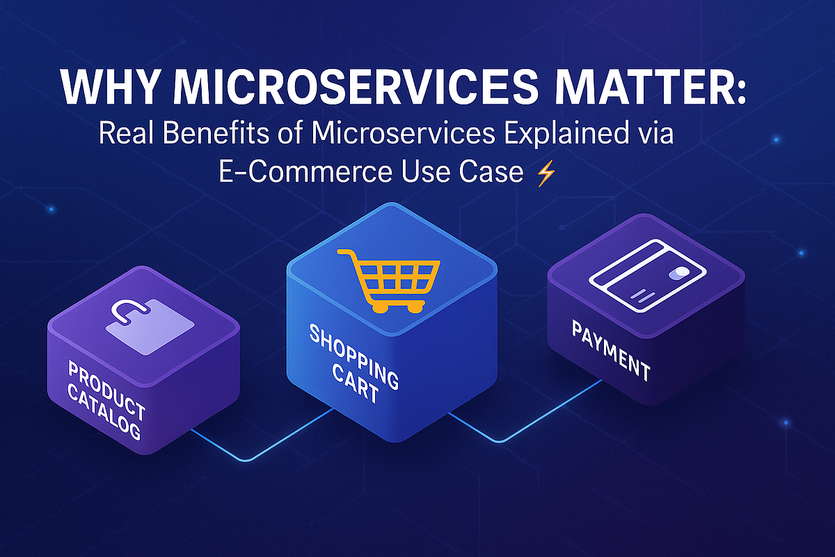 Why Microservices Matter: Real Benefits of Microservices Explained via E-Commerce Use Case ⚡ ...