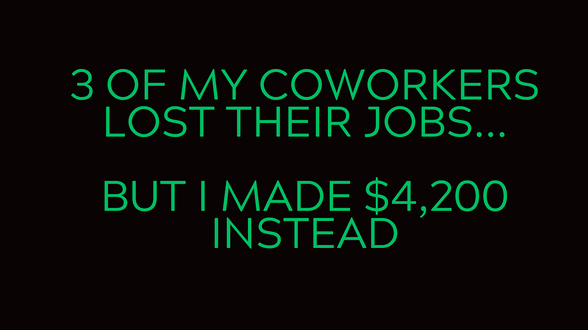 I Watched AI Replace 3 Coworkers Last Month. Here’s How I Made $4,200 ...
