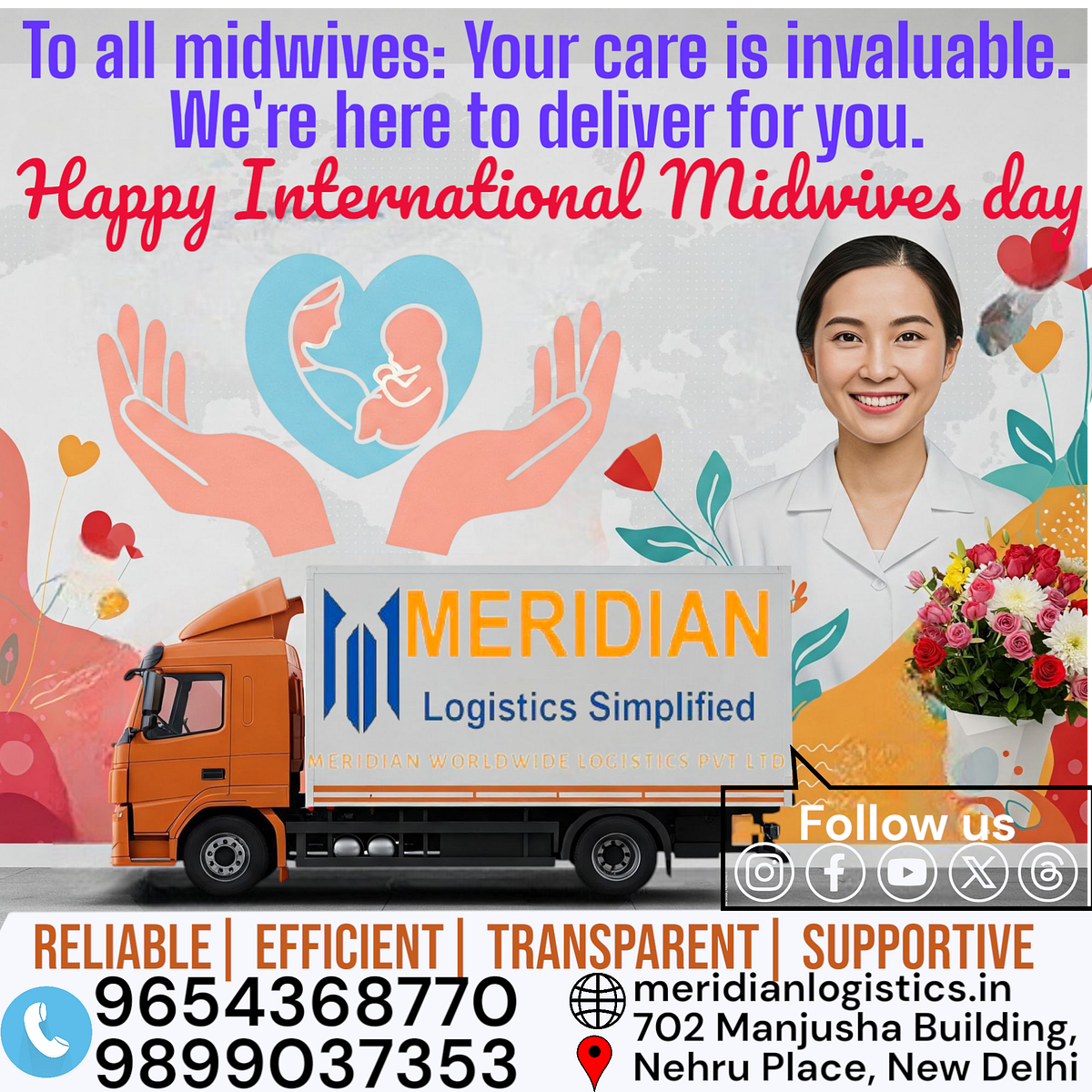 Just like #Meridian #Logistics dedicated to the #safe and #timely # ...