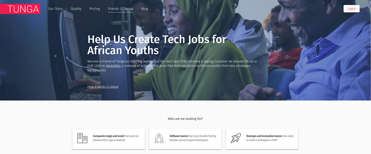 We are launching our Friends of Tunga program | by Tunga.io | The Tunga ...