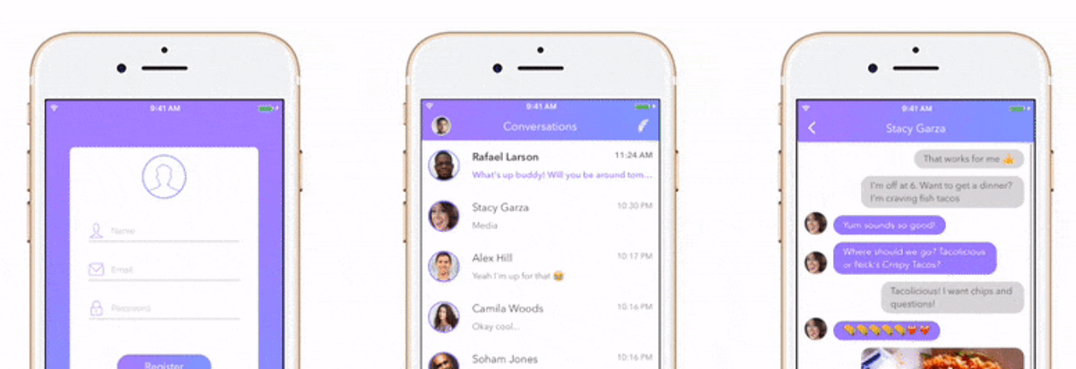 Let’s build a iPhone messaging app with Swift | by Manpreet Singh | Medium