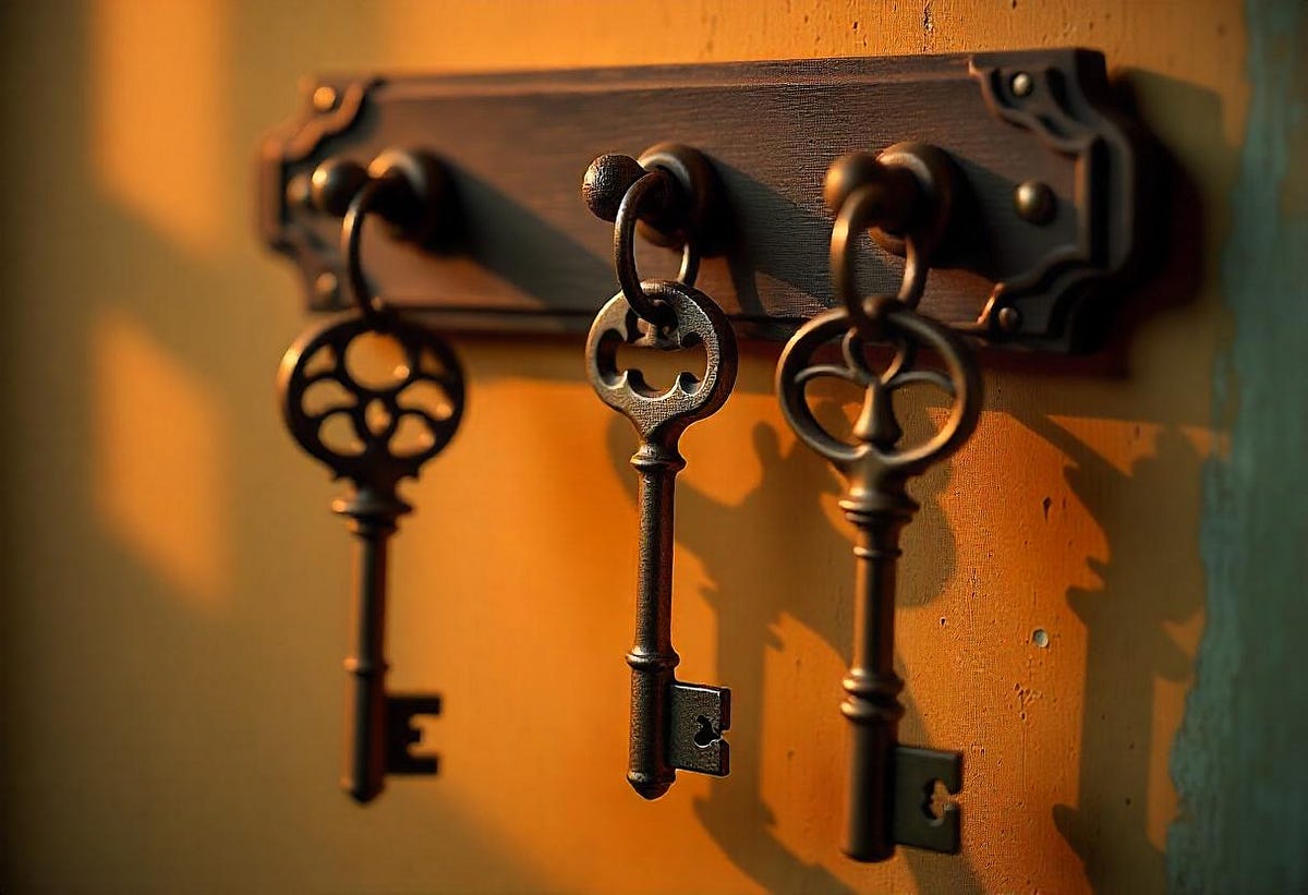 “Keys Come and Go,”. “Close the door on your way out… | by Alfathir ...