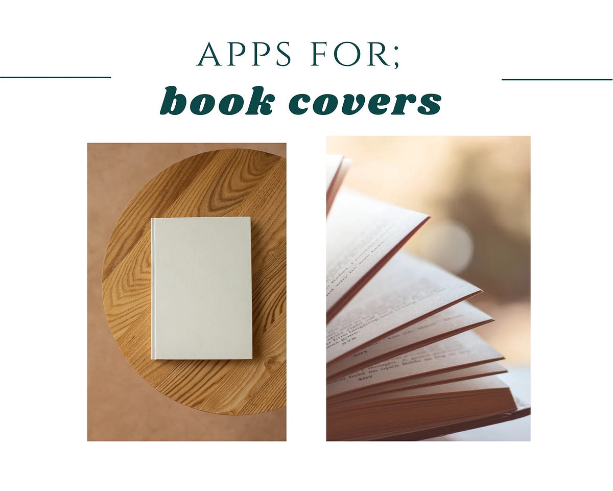 A new writer’s guide to writing; Apps for Book Covers | by Zarah ...