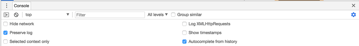 Chrome console log got cleared on reloading | by XiaoPeng | ZenUML | Medium