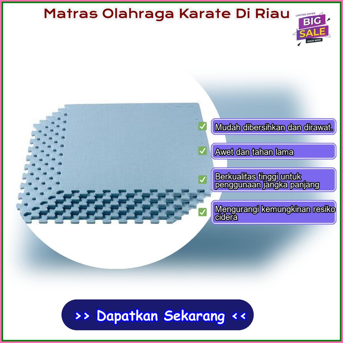 Matras Olahraga Karate Di Riau - Alat Lompat Tinggi - Medium