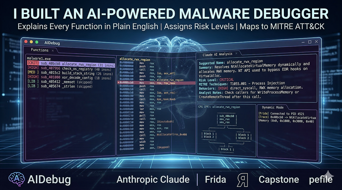 AI-Powered Malware Debugger That Explains Every Function It Sees | by ...