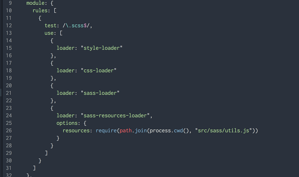 Sharing Sass resources with sass-resources-loader and webpack | by Paul Thomas | ITNEXT