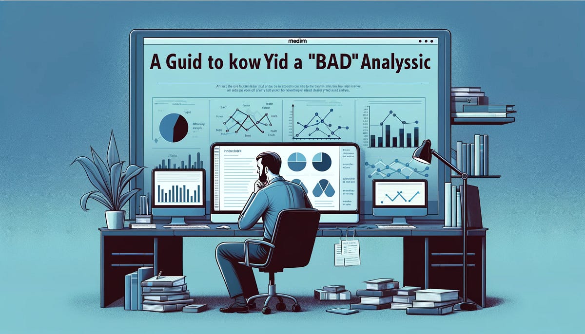 How to Know if You Did a “Bad” Analysis | by Tripathi Aditya Prakash ...
