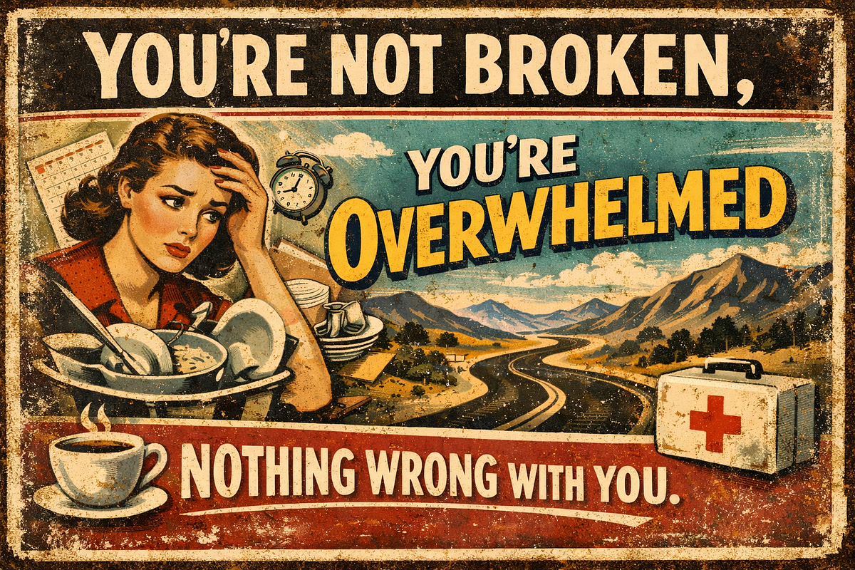 You’re Not Broken, You’re Overwhelmed | by Md. Abul Basar | Write A ...