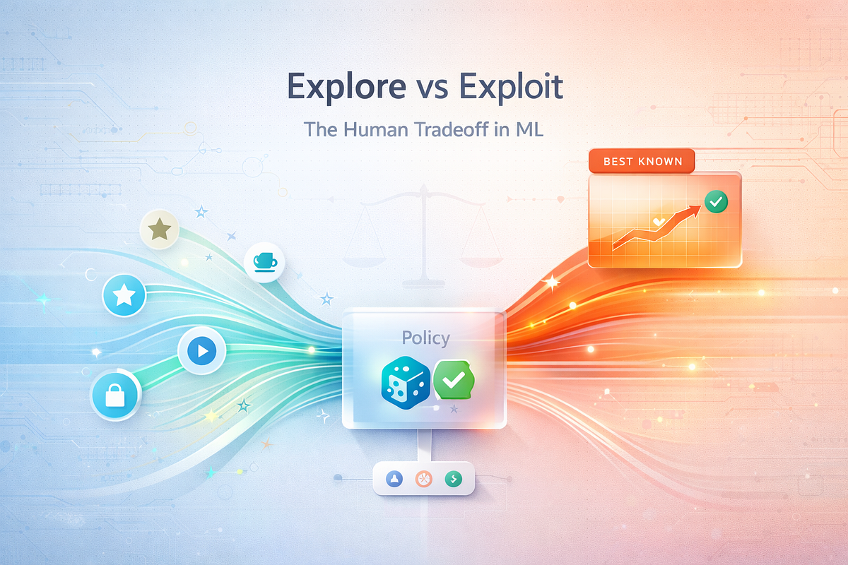 Exploration vs Exploitation: ML’s Most Human Dilemma | by Nexumo | Jan ...