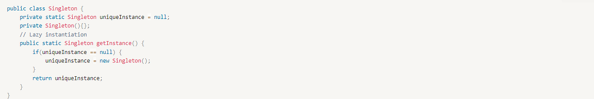Singleton — Design Patterns. Is a creational design pattern, it’s… | by ...