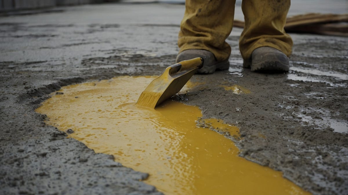 What is the reason for fresh concrete discoloration to yellow? | by ...